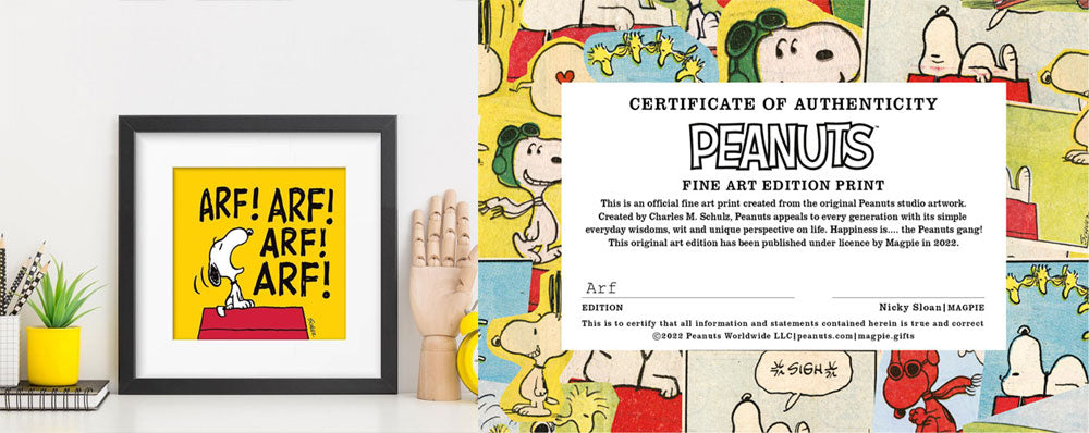 Framed Snoopy Prints – MAGPIE