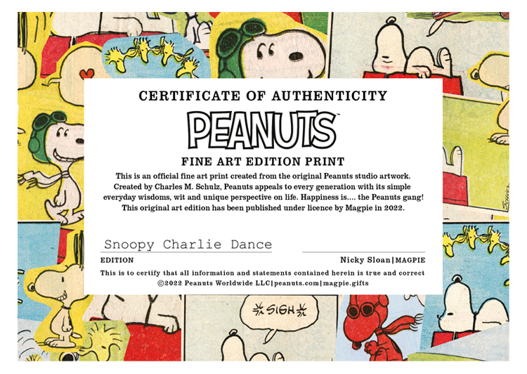 Framed Snoopy Prints – MAGPIE